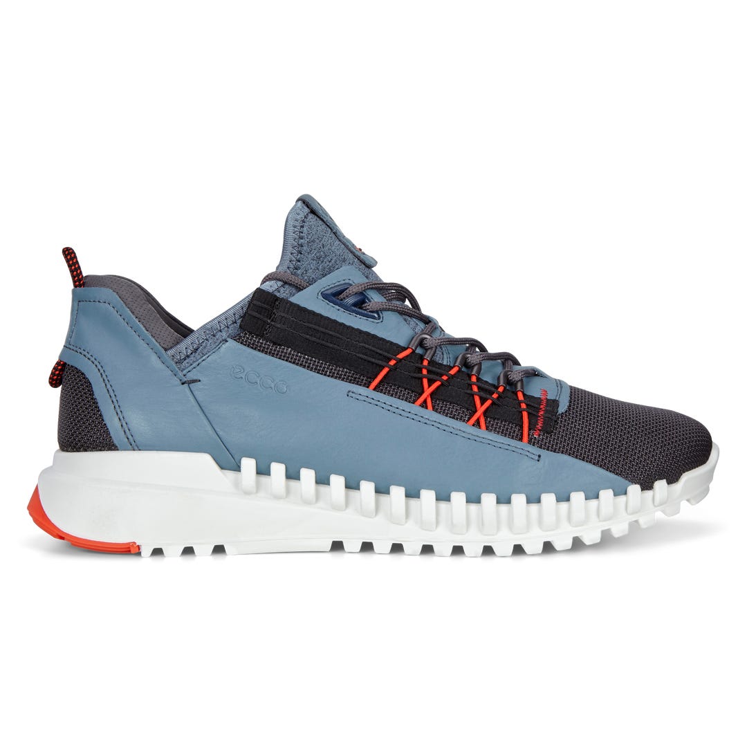 ECCO Men's Zipflex Sneakers | Blue
