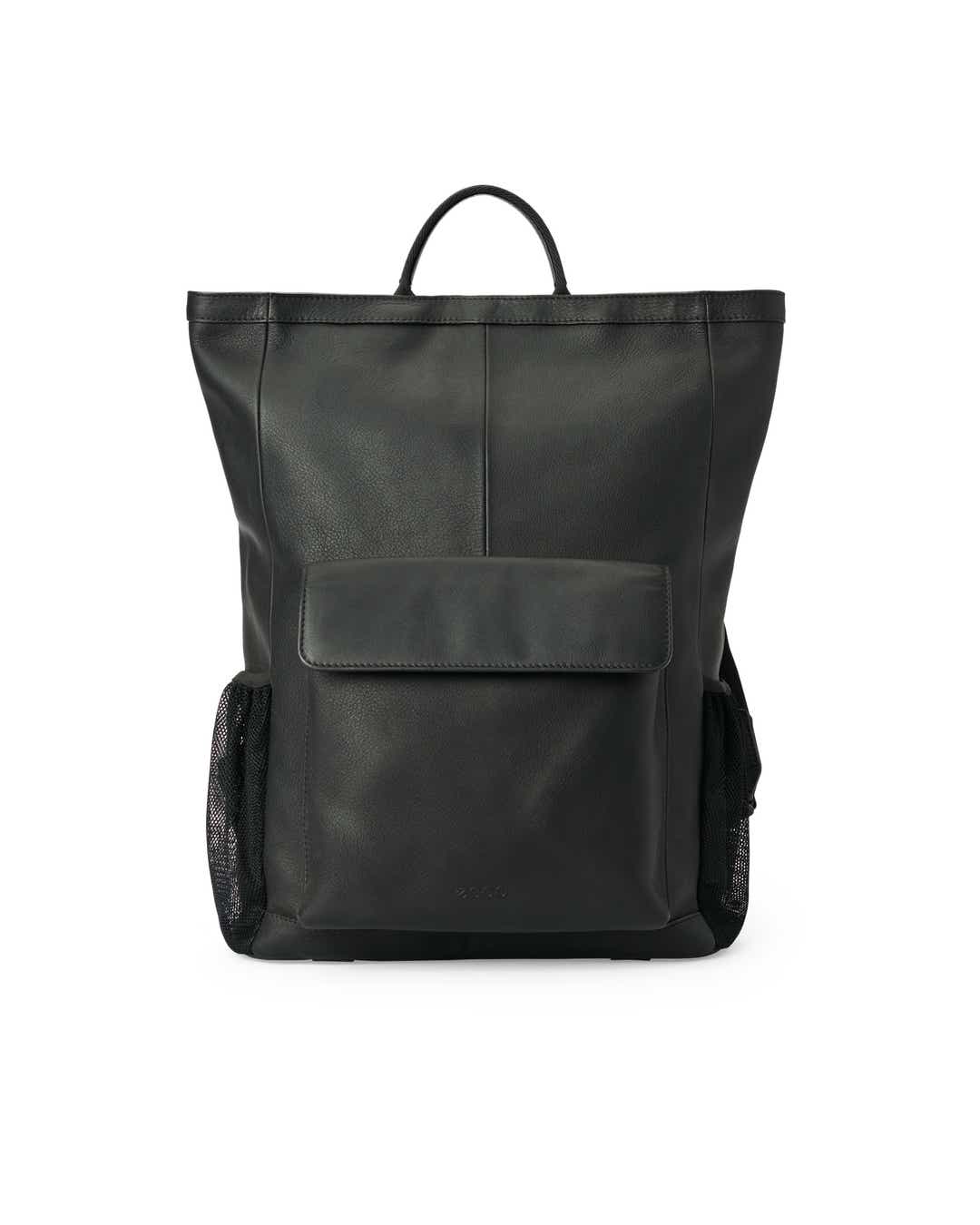 ECCO® Square Pack rygtaske i læder | Sort