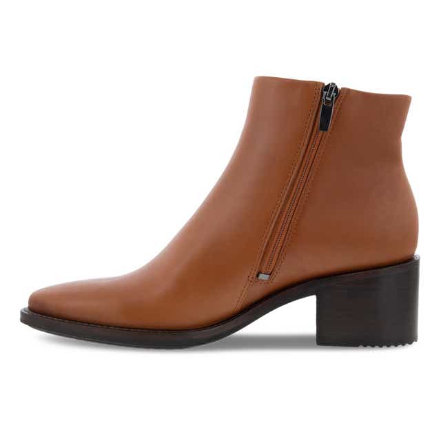 Women's ECCO® Shape 35 Sartorelle Leather Ankle Boot | Brown