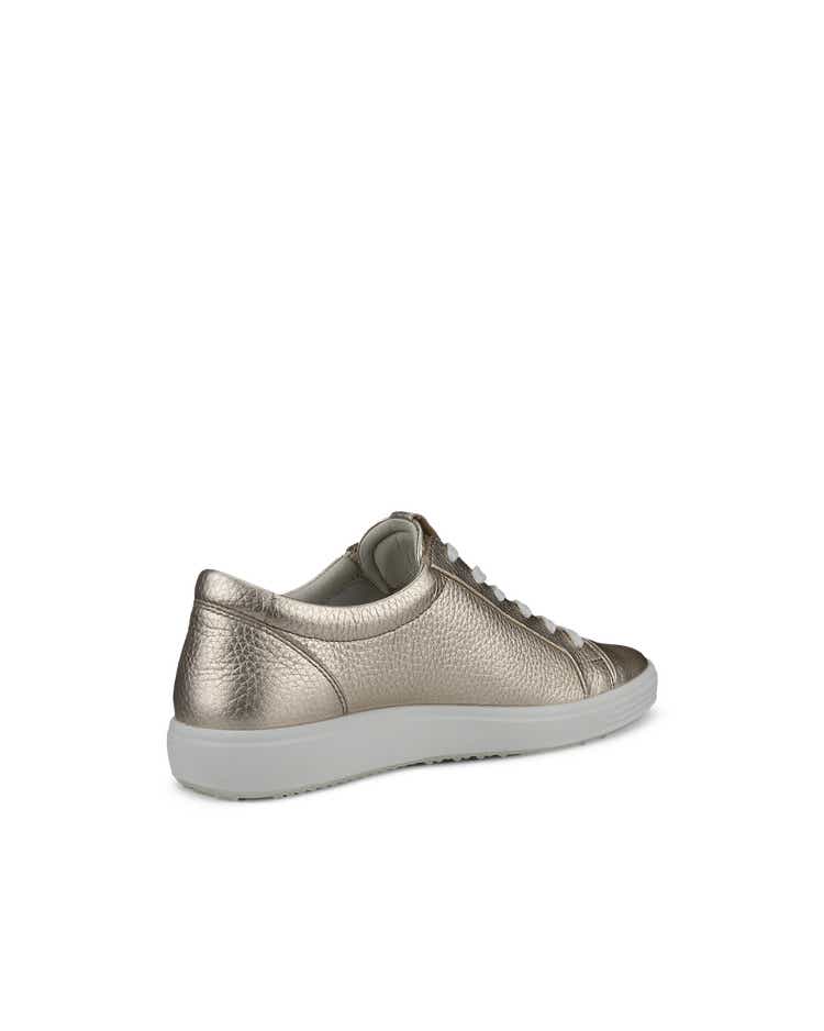 Women's ECCO® Soft 7 Leather Sneaker | Yellow