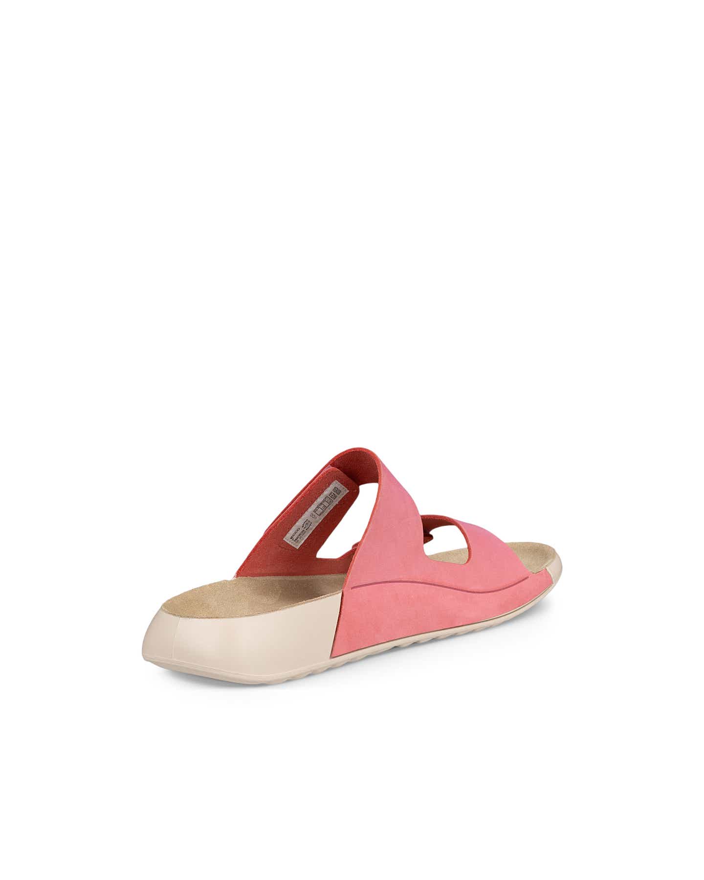 Women's ECCO® Cozmo Nubuck Two Strap Sandal | Pink