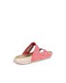 Women's ECCO® Cozmo Nubuck Two Strap Sandal | Pink