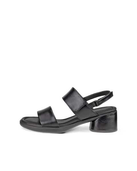 Women's ECCO® Sculpted LX 35 Leather Heeled Sandal | Black