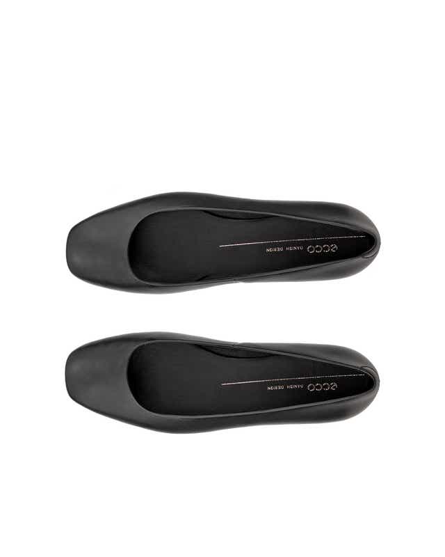 Women's ECCO® Margot Leather Ballerina | Black