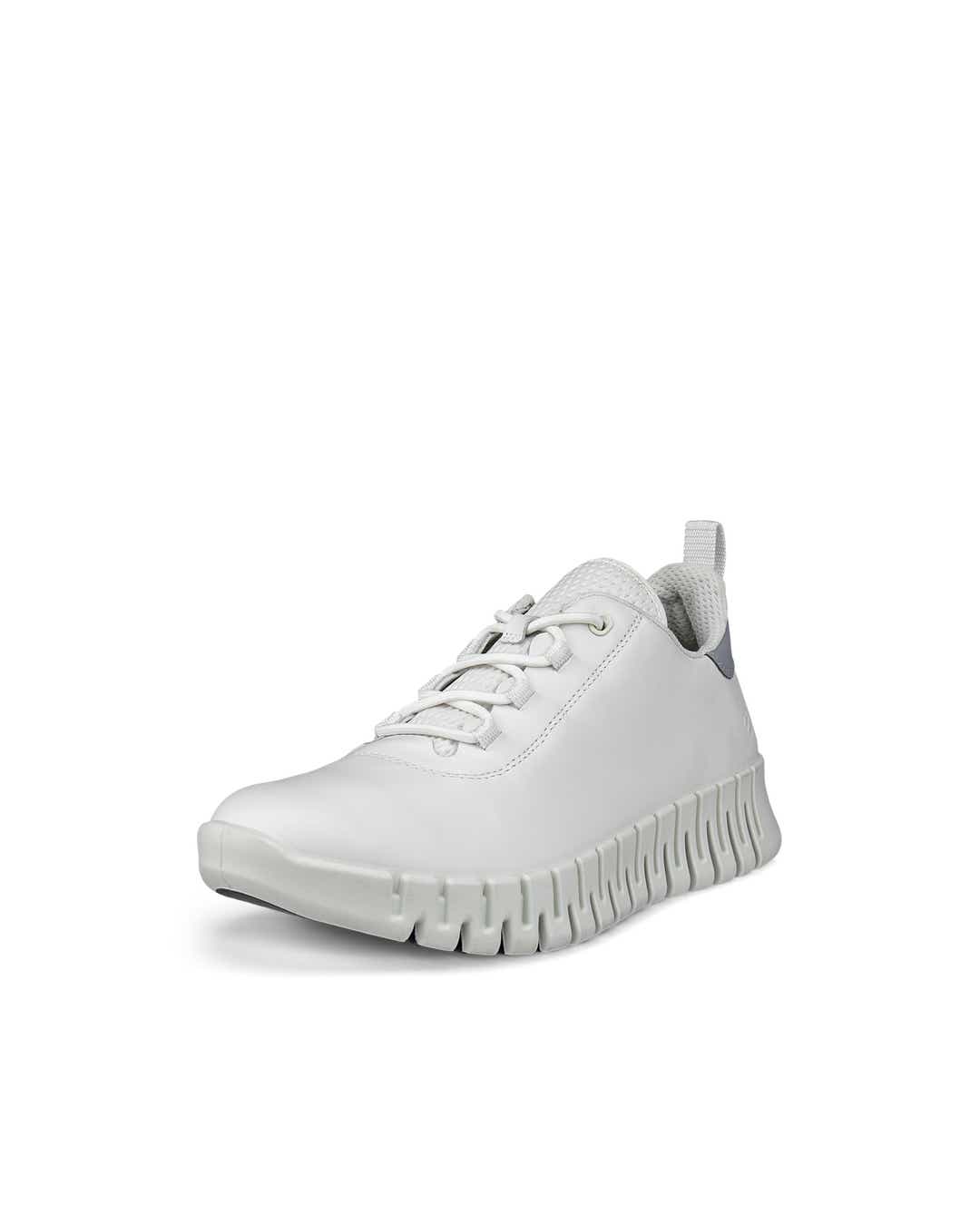 Women's ECCO® Gruuv Leather Sneaker | White