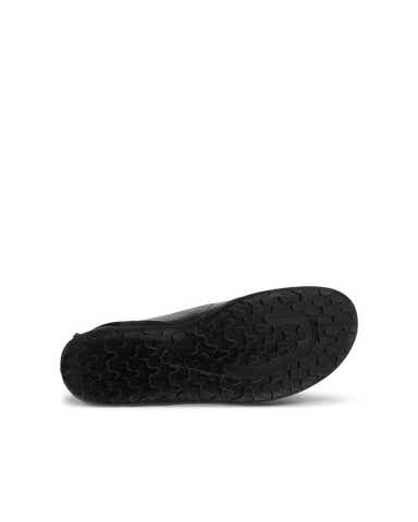 Women's ECCO® Biom Lite Leather Lace-Up Sneaker | Black