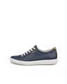 Women's ECCO® Soft 7 Leather Sneaker | Blue