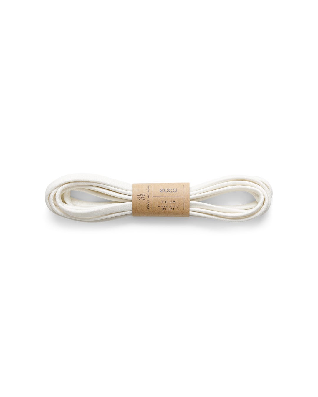 ECCO® Soft 7 Laces | White