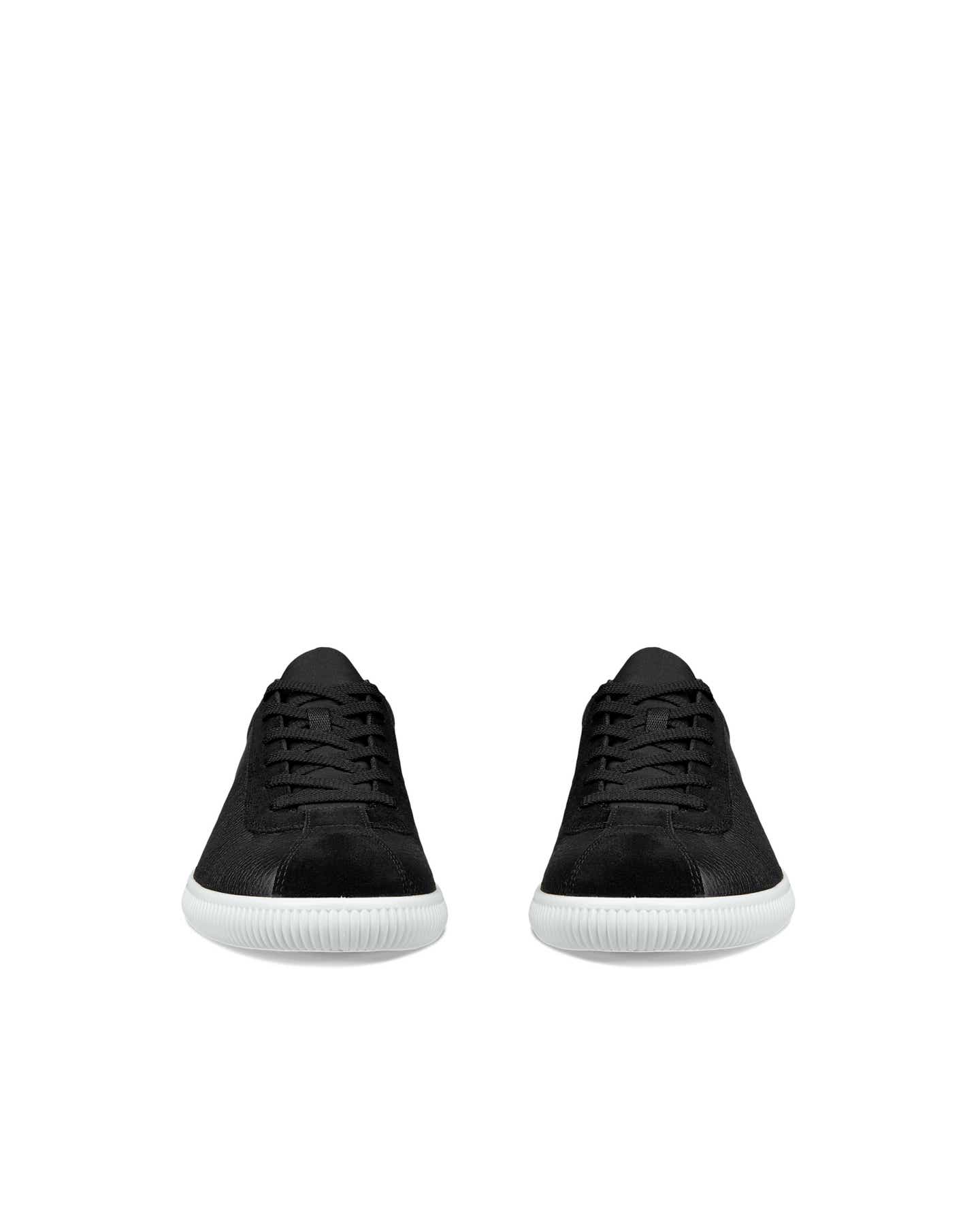 Men's ECCO® Soft Zero Leather Sneaker | Black