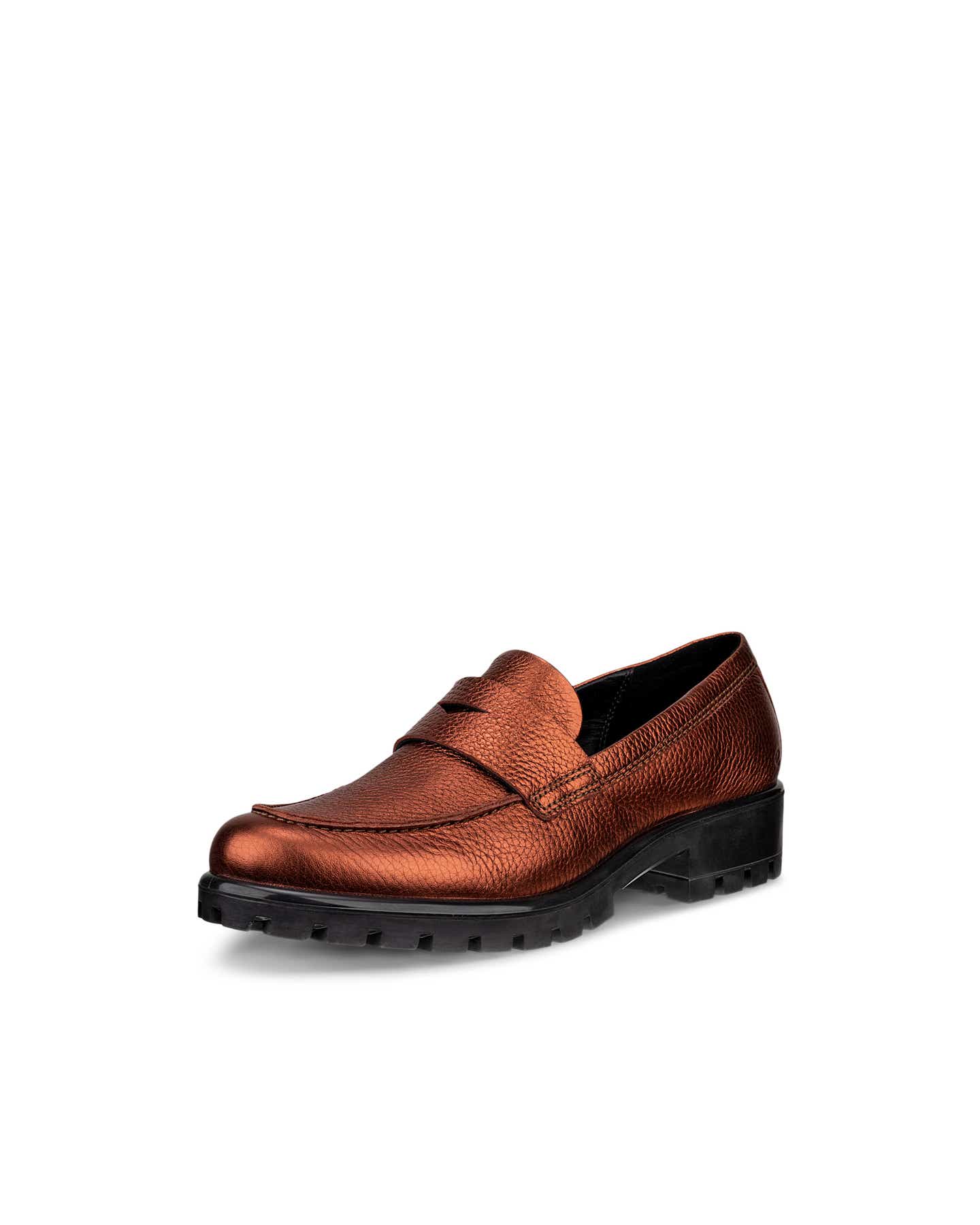 Women's ECCO® Modtray Leather Loafer | Brown