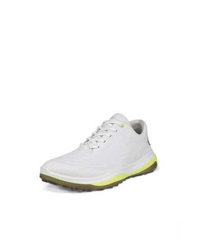 Men's ECCO® Golf LT1 Leather Waterproof Shoe | White