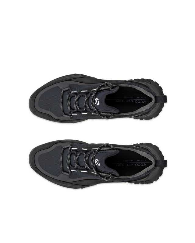 Men's ECCO® ULT-TRN Nubuck Waterproof Hiking Shoe | Black