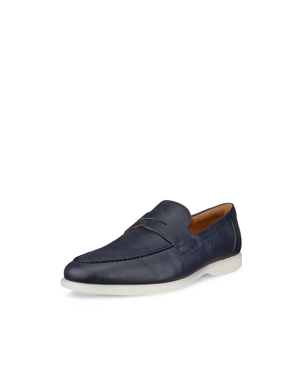Męskie skórzane loafersy ECCO® METROPOLE VERONA | Niebieski