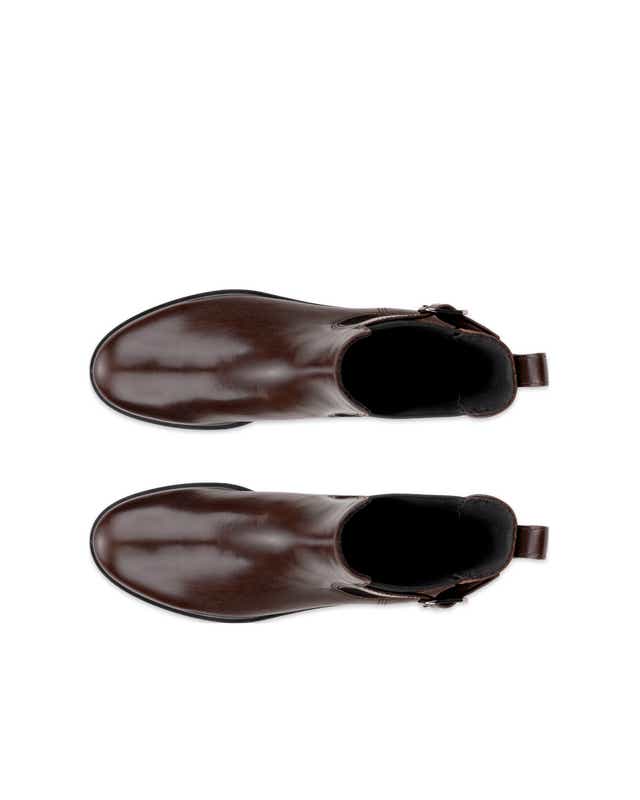 ECCO® Dress Classic 15 Damen Chelsea Boot aus Leder | Braun