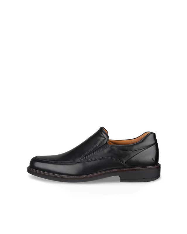 Men's ECCO® Holton Leather Slip-On Shoe | Black