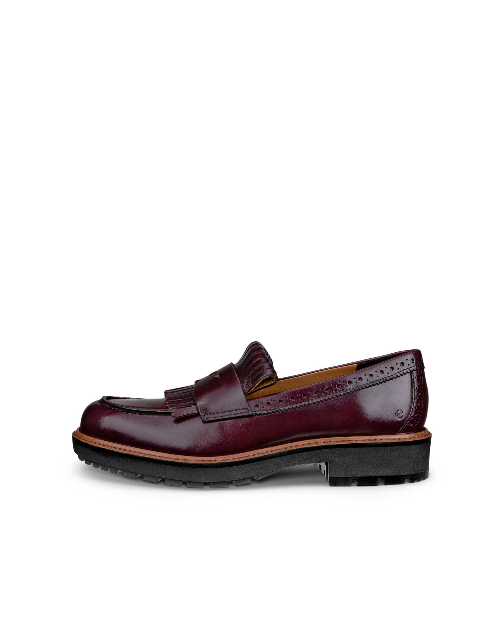 Women's ECCO® Metropole Oslo Leather Loafer | Red