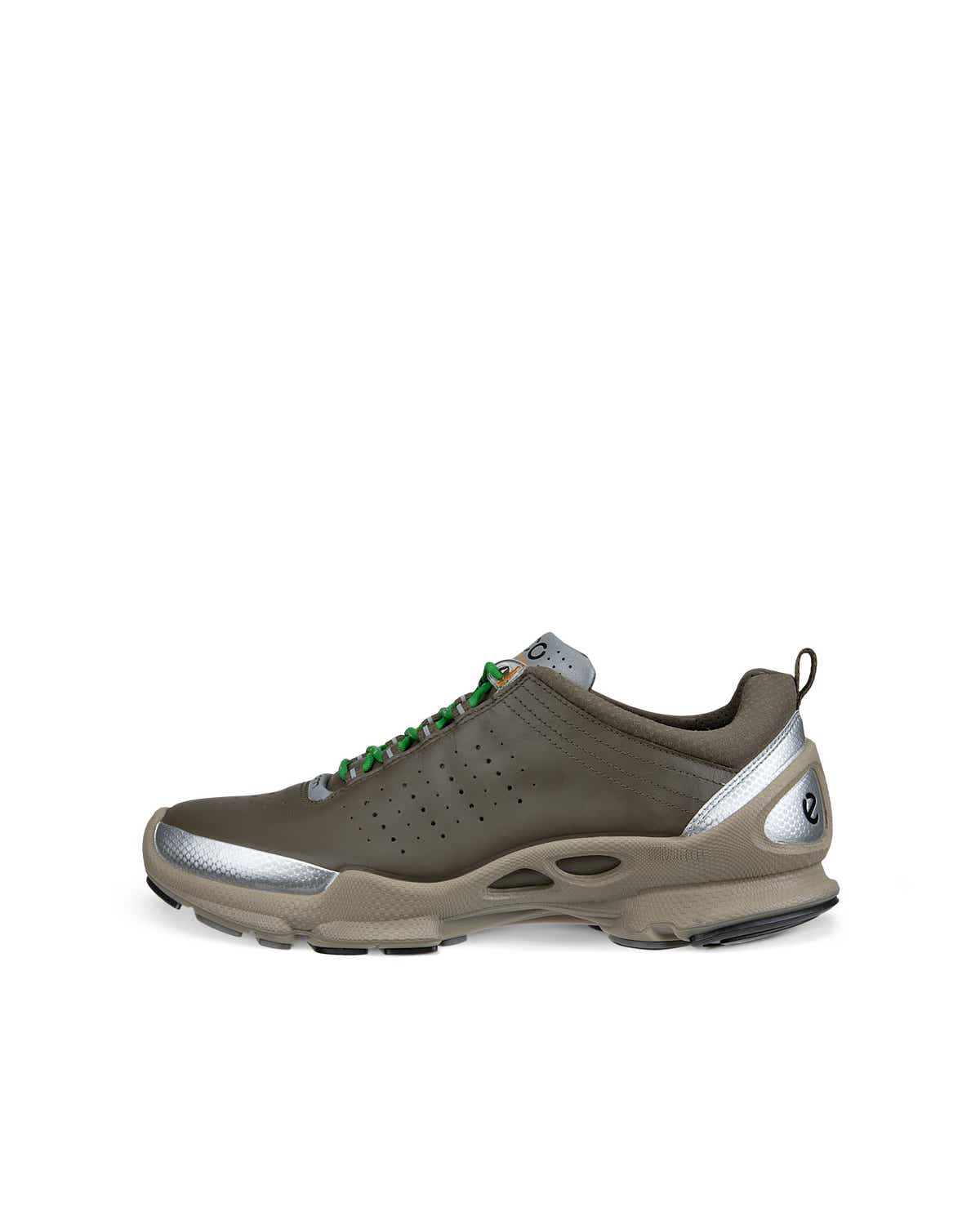 Men's ECCO® BIOM C Leather Outdoor Sneaker | Green