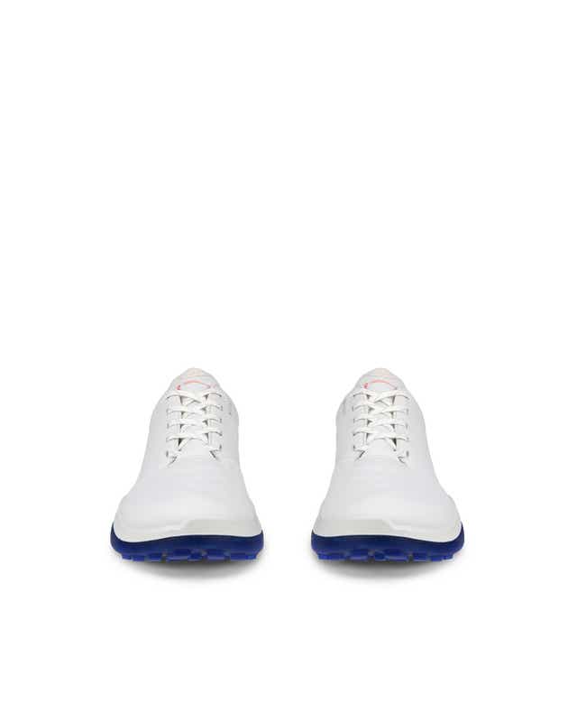 Men's ECCO® Golf LT1 Leather Waterproof Golf Shoe | White