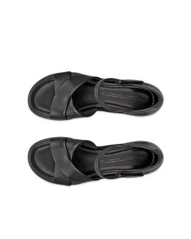 Women's ECCO® Sculpted LX 35 Leather Heeled Sandal | Black