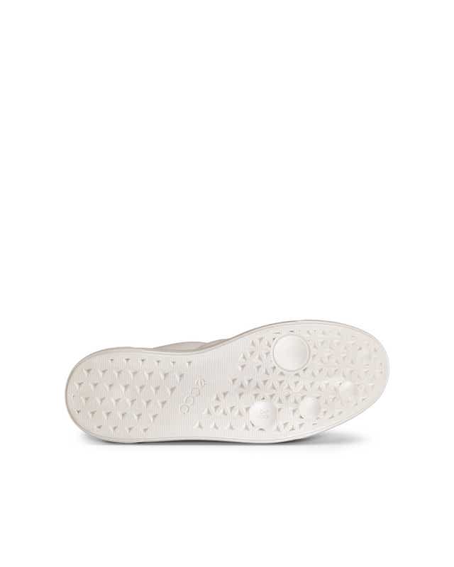 Women's ECCO® Street Platform Leather Platform Sneaker | Grey