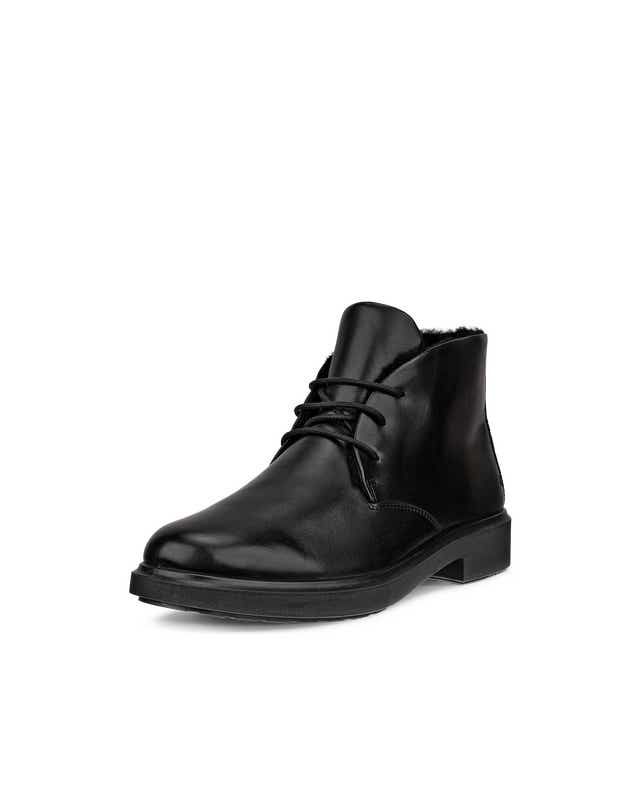 ECCO® METROPOLE AMSTERDAM Damen Chukka Boot aus Leder | Schwarz
