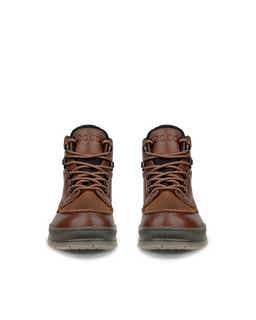 Men's ECCO® Track 25 Leather Gore-Tex Mid-Cut Boot | Brown