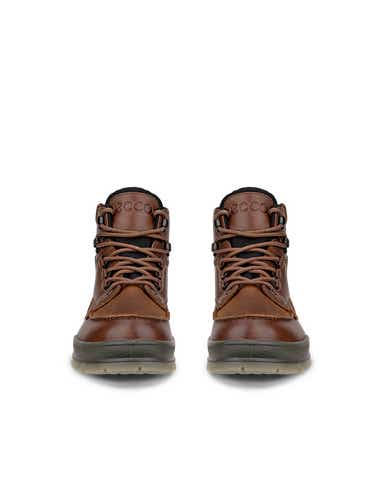 Men's ECCO® Track 25 Leather Gore-Tex Mid-Cut Boot | Brown