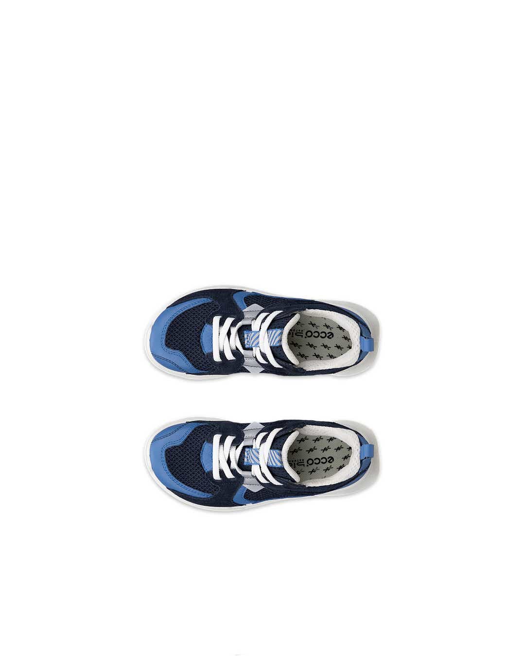 Kids' ECCO® BIOM 2.2 Leather Trainer | Blue