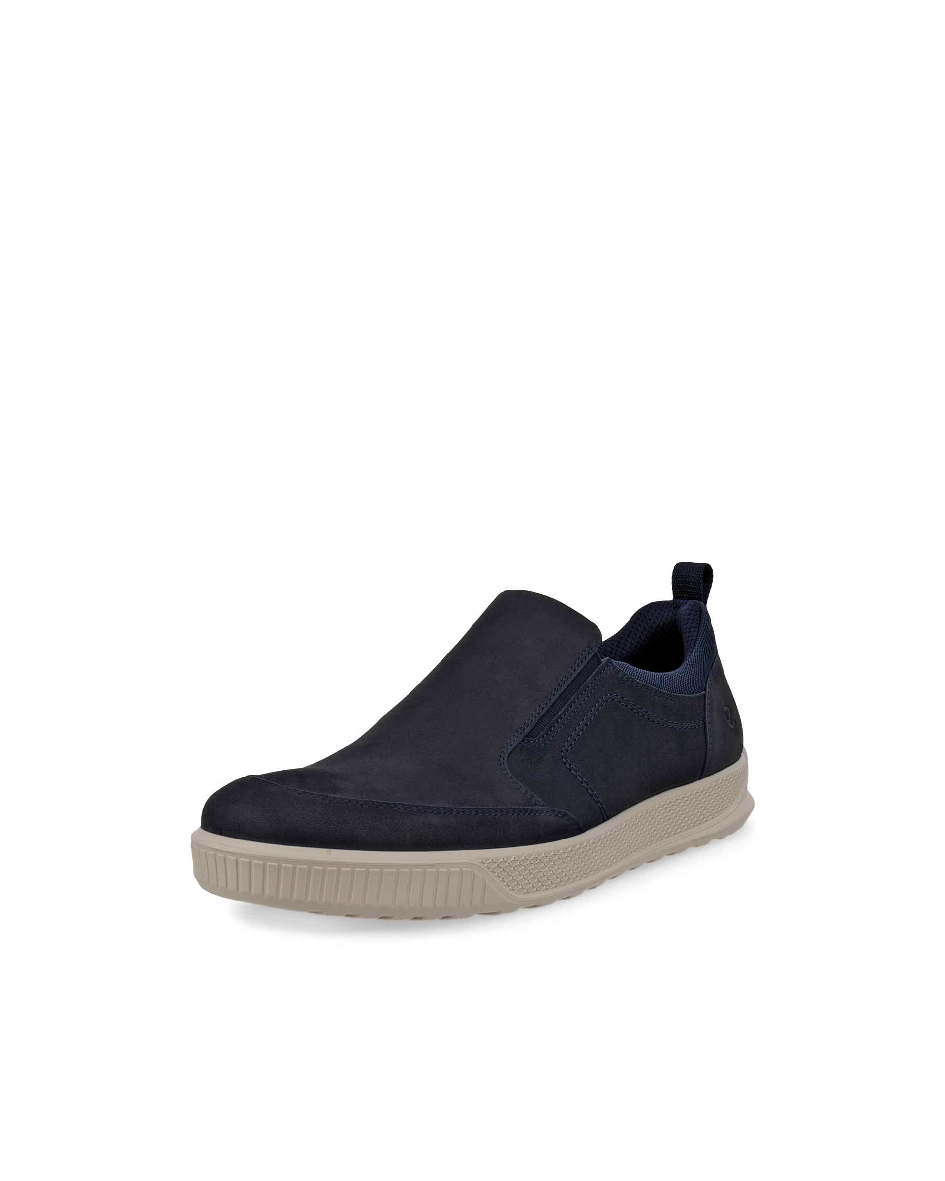 ECCO® BYWAY chaussures sans lacet en nubuck pour homme | Bleu