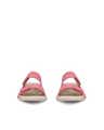 Women's ECCO® Cozmo Nubuck Two Strap Sandal | Pink