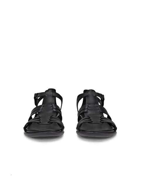 Women's ECCO® Flash Leather Flat Sandal | Black