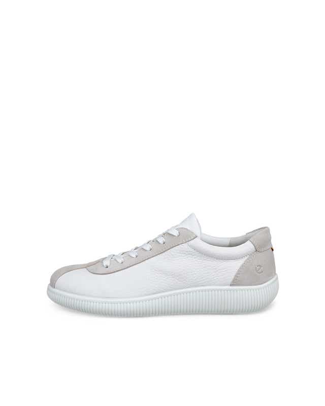 ECCO soft zero WOMEN ウィメンズ レザースニーカー | ホワイト