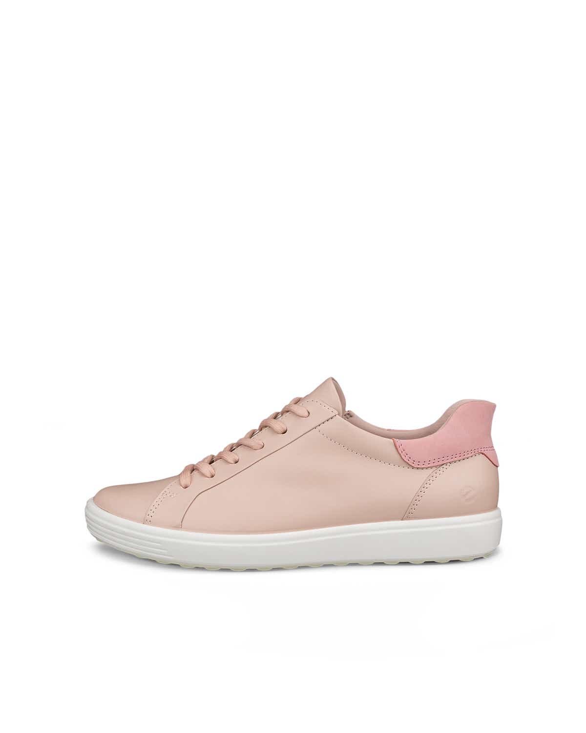 Women's ECCO® Soft 7 Leather Sneaker | Pink