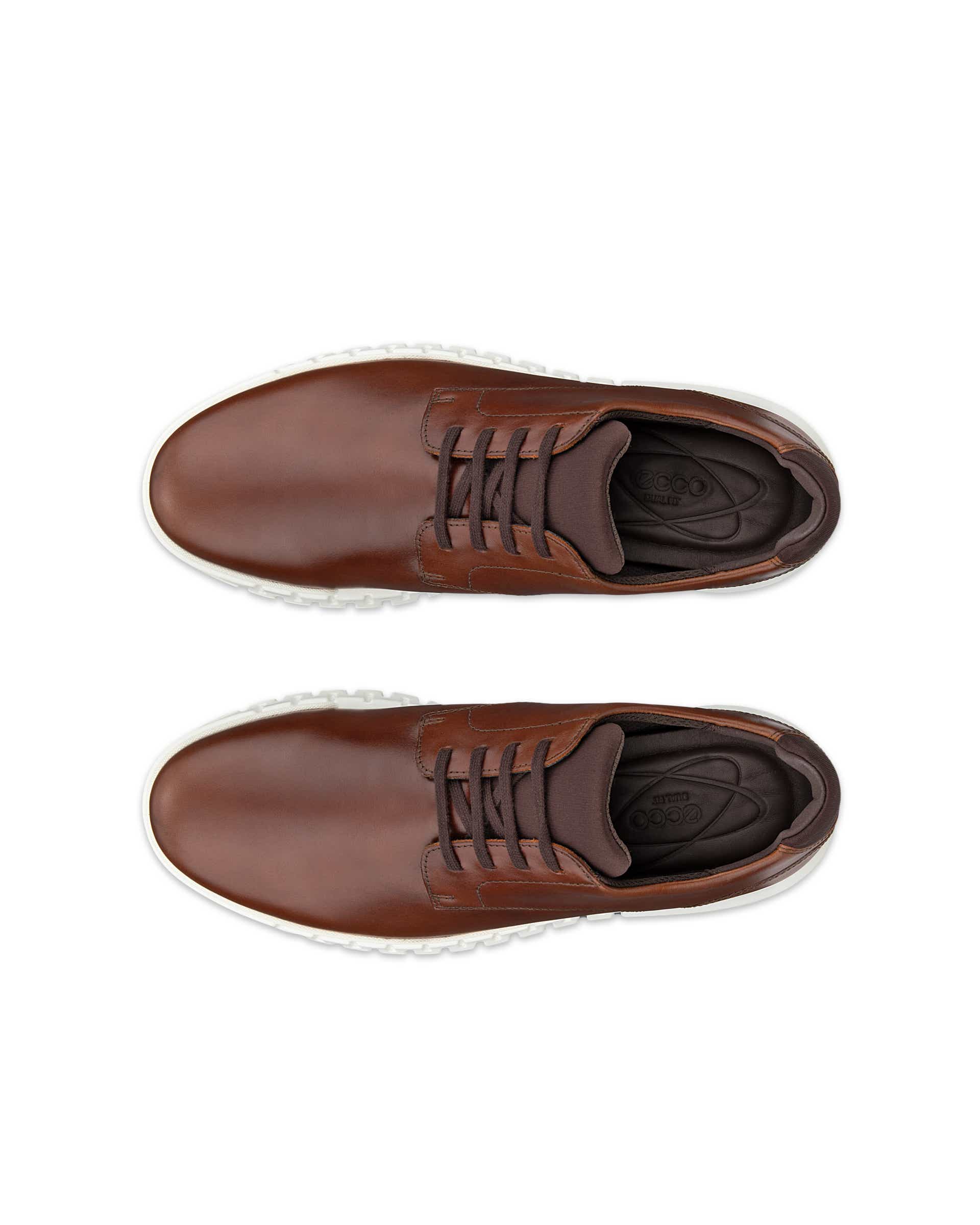 Men's ECCO® Gruuv Hybrid Leather Wingtip Shoe | Brown