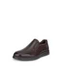 Men's ECCO® S Lite Hybrid Nubuck Slip-On Dress Shoe | Brown