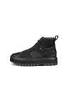 Women's ECCO® Street Ace Rugged Nubuck Gore-Tex High-Top Sneaker | Black