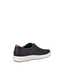 Men's ECCO® Soft 7 Leather Sneaker | Black