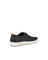 Men's ECCO® Soft 7 Leather Sneaker | Black