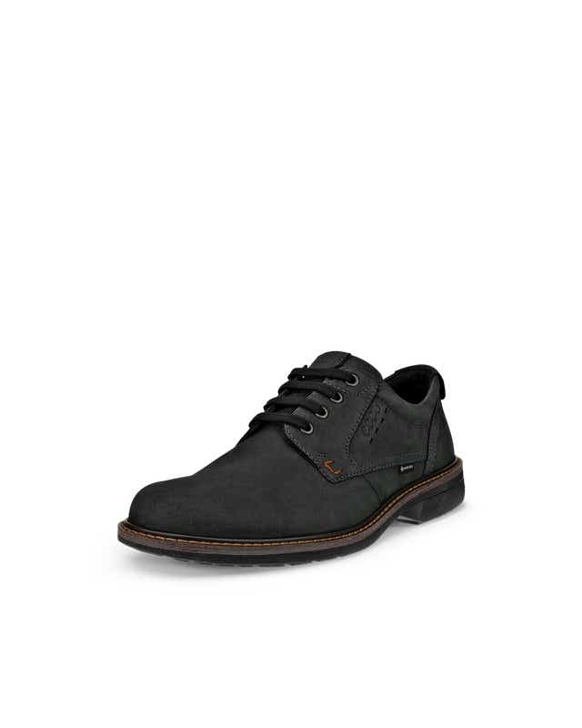 Men's ECCO® Turn Nubuck Gore-Tex Derby Shoe | Black