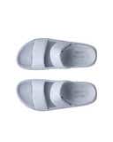 Women's ECCO® Cozmo Platform Leather Two Strap Sandal | Blue