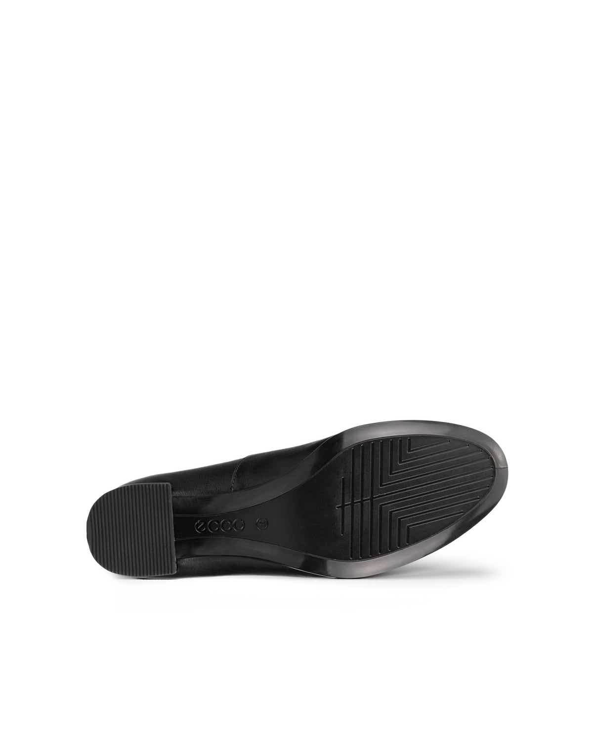 Women's ECCO® Dress Classic 35 Leather Block-Heeled Pump | Black