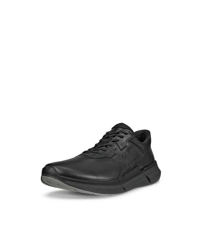 Men's ECCO® Biom 2.2 Leather Sneaker | Black