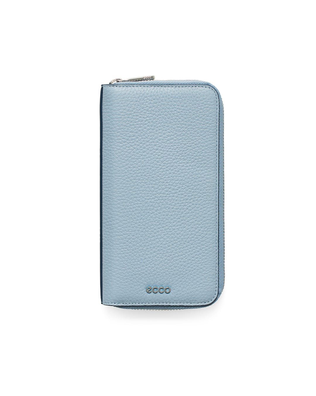 ECCO® WALLET ZIPPED Large Leather Wallet | Blue