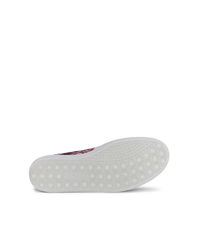 ECCO Soft 7 ウィメンズ レザースニーカー | マルチカラー