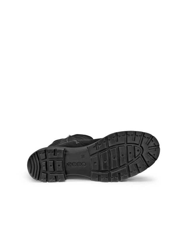 ECCO® METROPOLE VIENNA dames hoge laars van textiel | Zwart