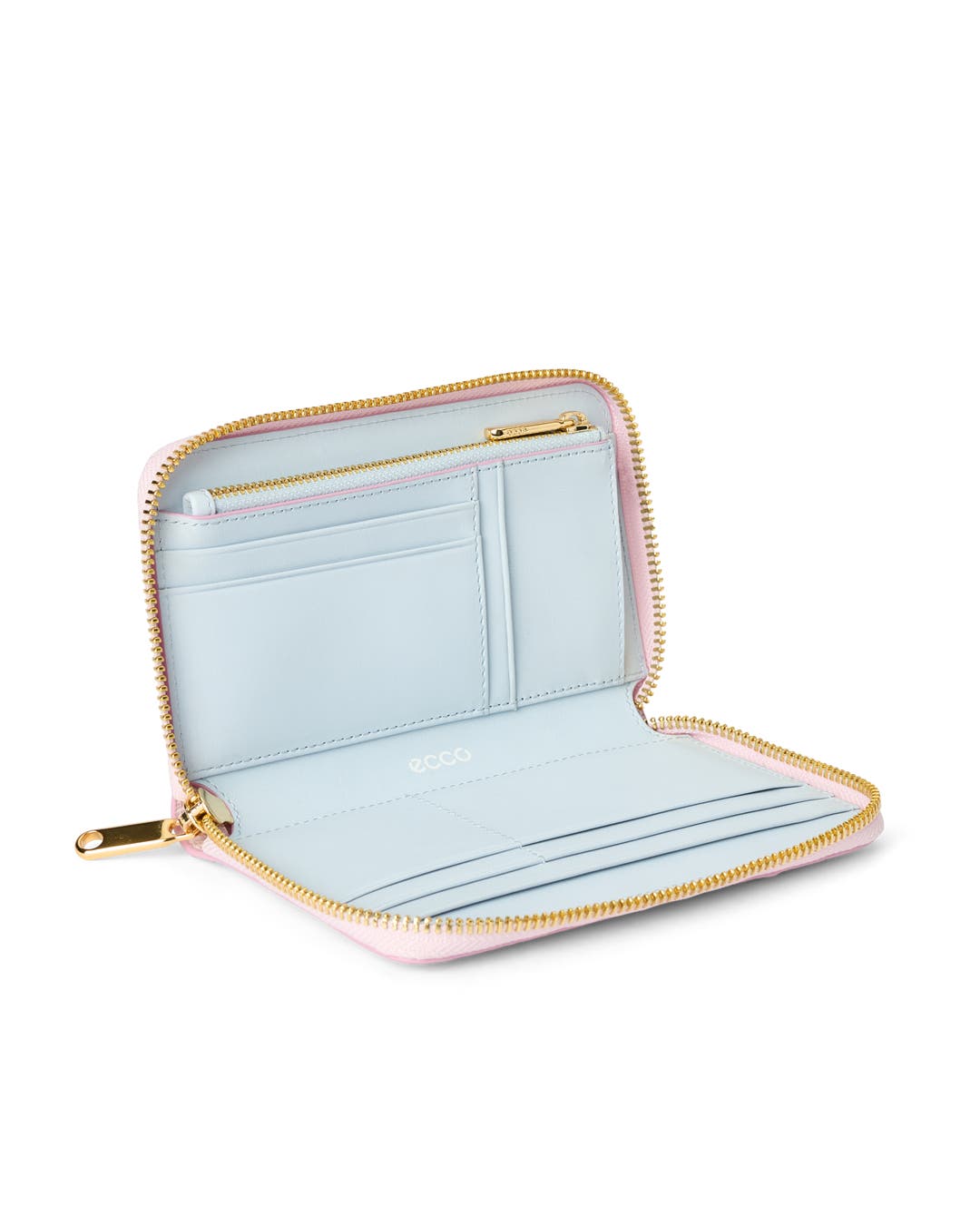 ECCO WALLET ZIP AROUND | Pink