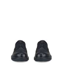 Men's ECCO® Metropole Oslo Leather Brogue Shoe | Black