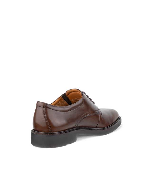 Men's ECCO® Metropole London Leather Derby Shoe | Brown