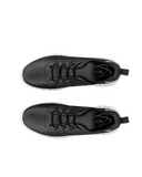 ECCO Gruuv Flexible Sole Women ウィメンズ レザースニーカー | ブラック