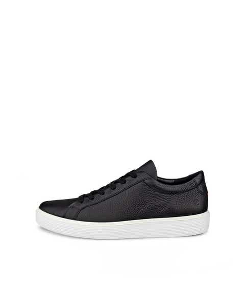 Men's ECCO® Soft 60 Leather Sneaker | Black